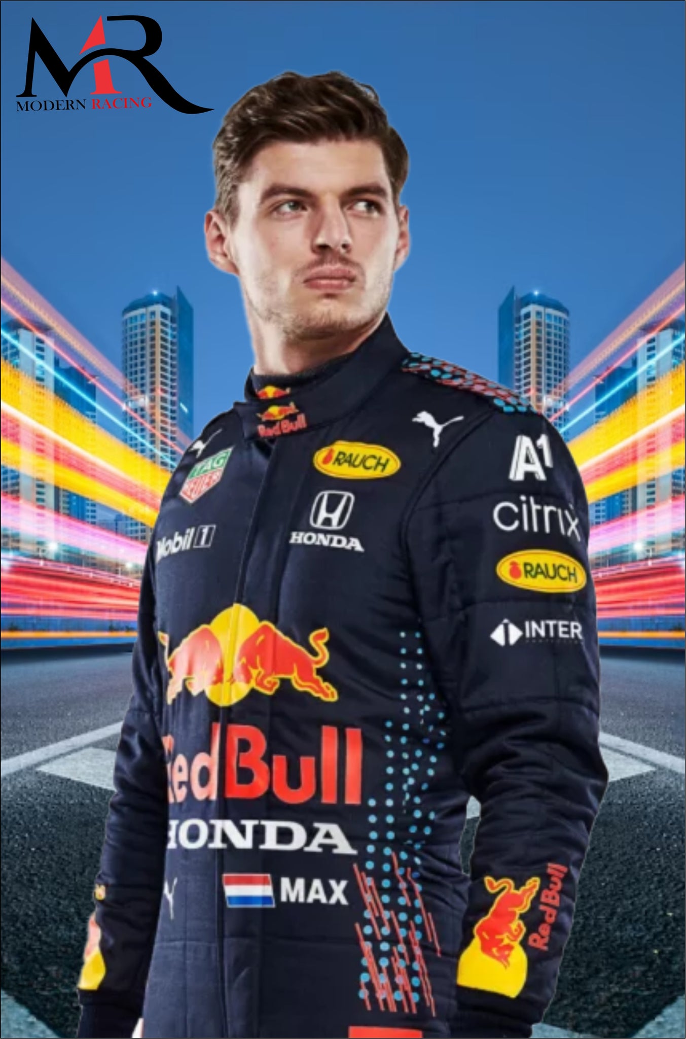 MAX Verstappen RedBull 2021 F1 Race Suit / MODERN RACING – Modernracing